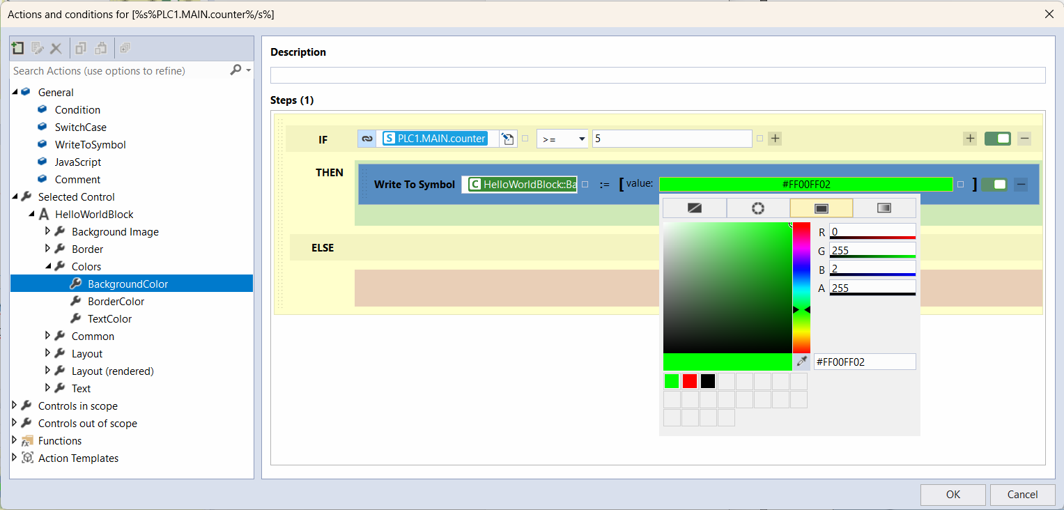 Twincat Hmi Your First Project Project Upload Server Config