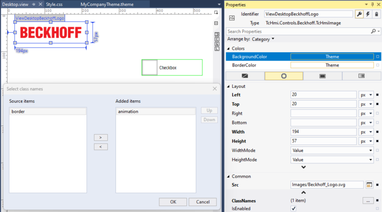 TwinCAT HMI – CSS and Themes crash course - Hello TwinCAT