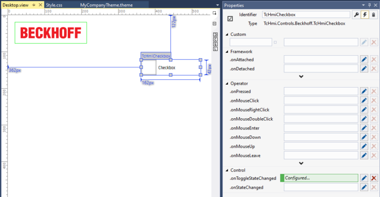 TwinCAT HMI – CSS and Themes crash course - Hello TwinCAT