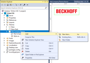 TwinCAT HMI – CSS and Themes crash course - Hello TwinCAT