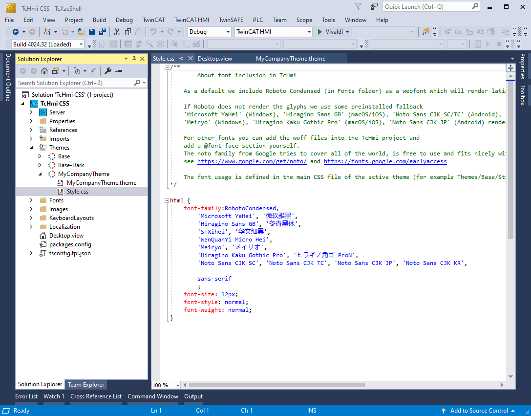 Twincat Hmi Css And Themes Crash Course Hello Twincat