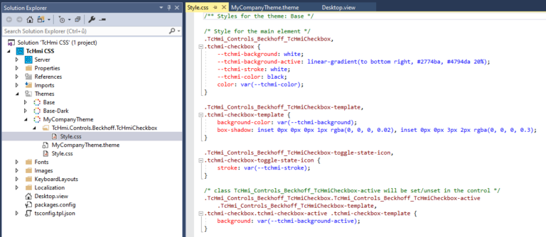 Twincat Hmi Css And Themes Crash Course Hello Twincat