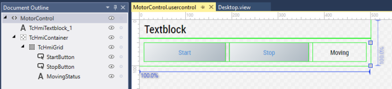 TwinCAT HMI – How to create basic UserControl - Hello TwinCAT